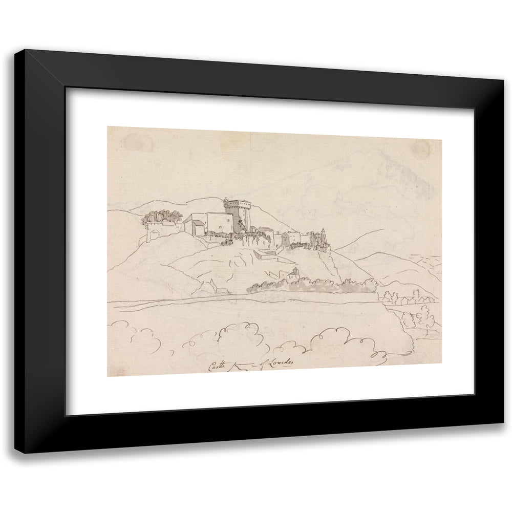 Henry Swinburne 24x19 Black Modern Framed Museum Art Print Titled ...
