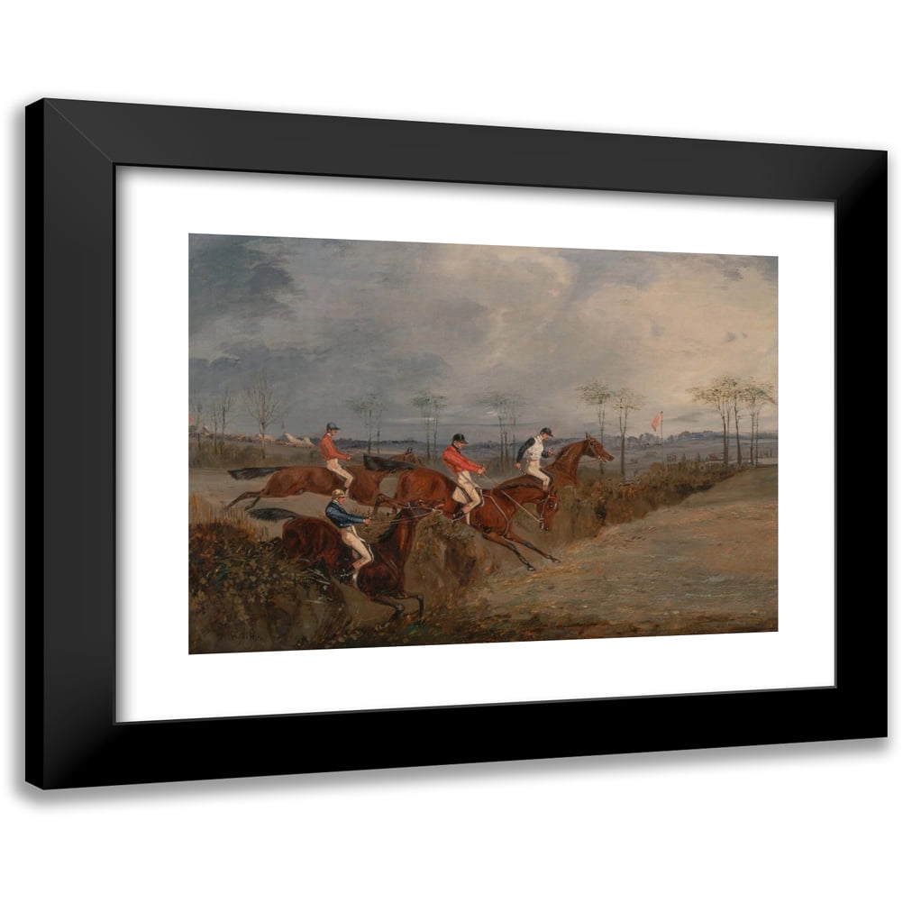 Henry Thomas Alken 24x18 Black Modern Framed Museum Art Print Titled ...