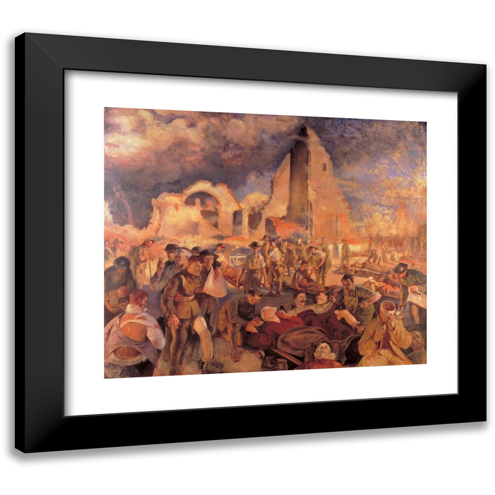 Henry Tonks 23x20 Black Modern Framed Museum Art Print Titled - An ...