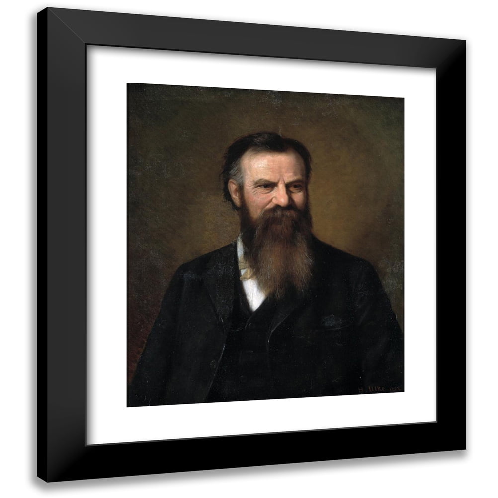 Henry Ulke 20x23 Black Modern Framed Museum Art Print Titled - Major ...