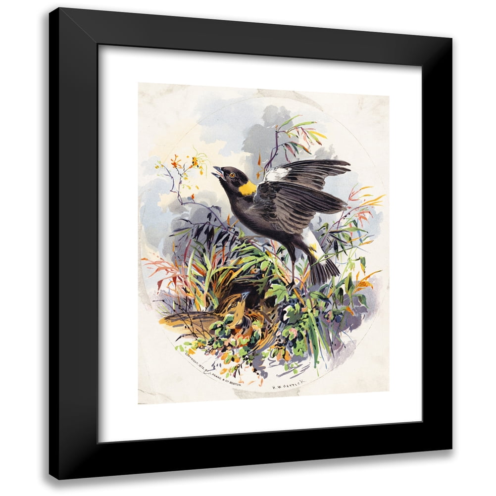 Henry Walker Herrick 12x14 Black Modern Framed Museum Art Print Titled ...