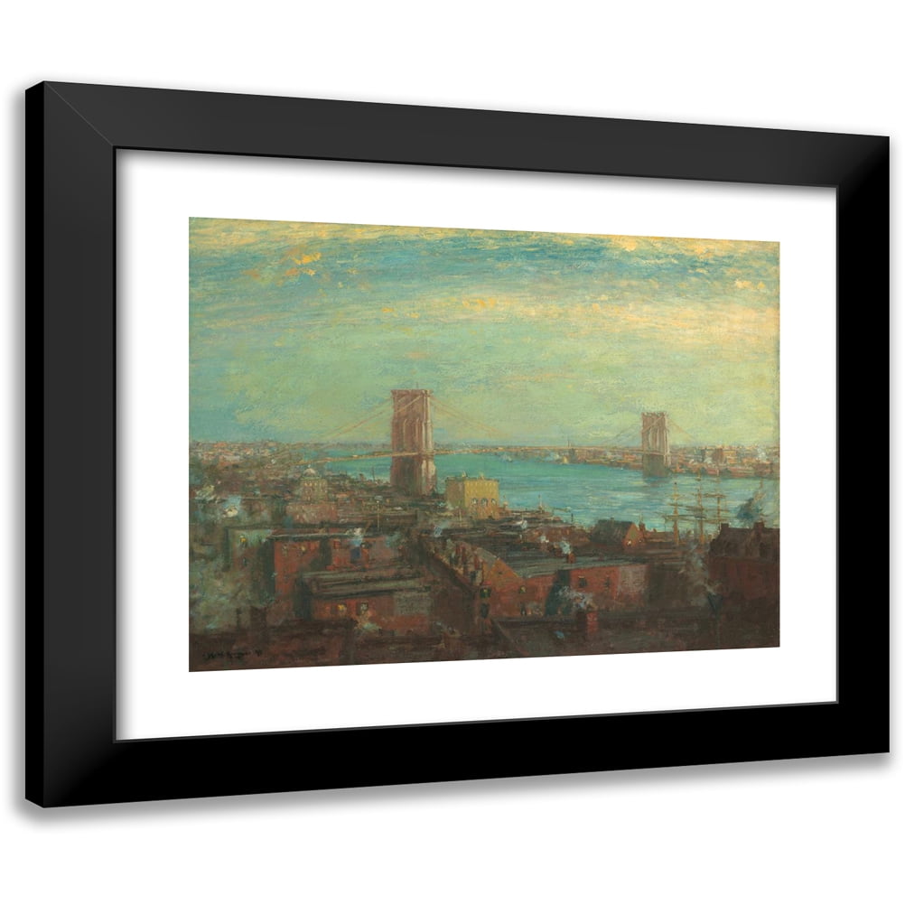Henry Ward Ranger 24x19 Black Modern Framed Museum Art Print Titled ...