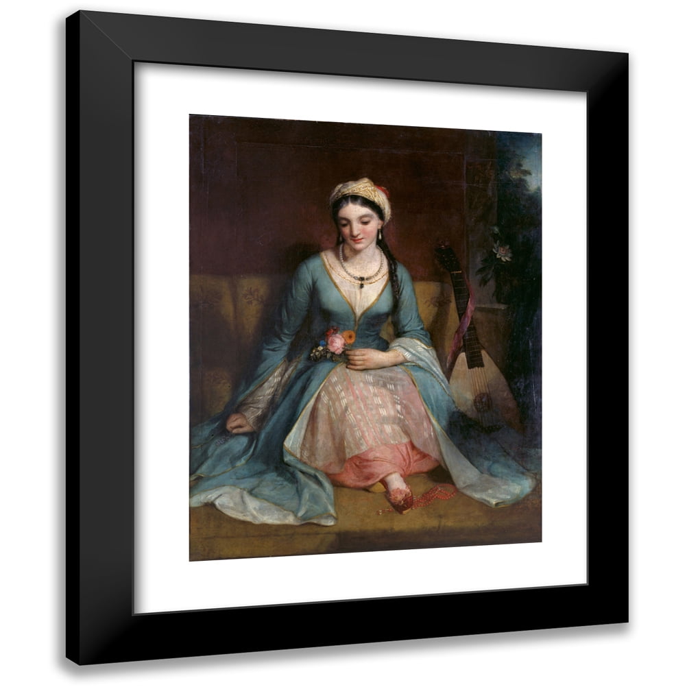 Henry William Pickersgill 12x14 Black Modern Framed Museum Art Print ...