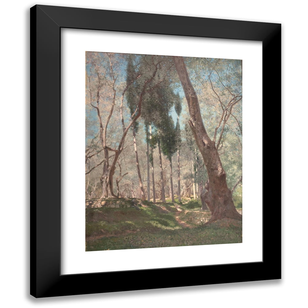 Henry Brokman 15x18 Black Modern Framed Museum Art Print Titled - Olive ...