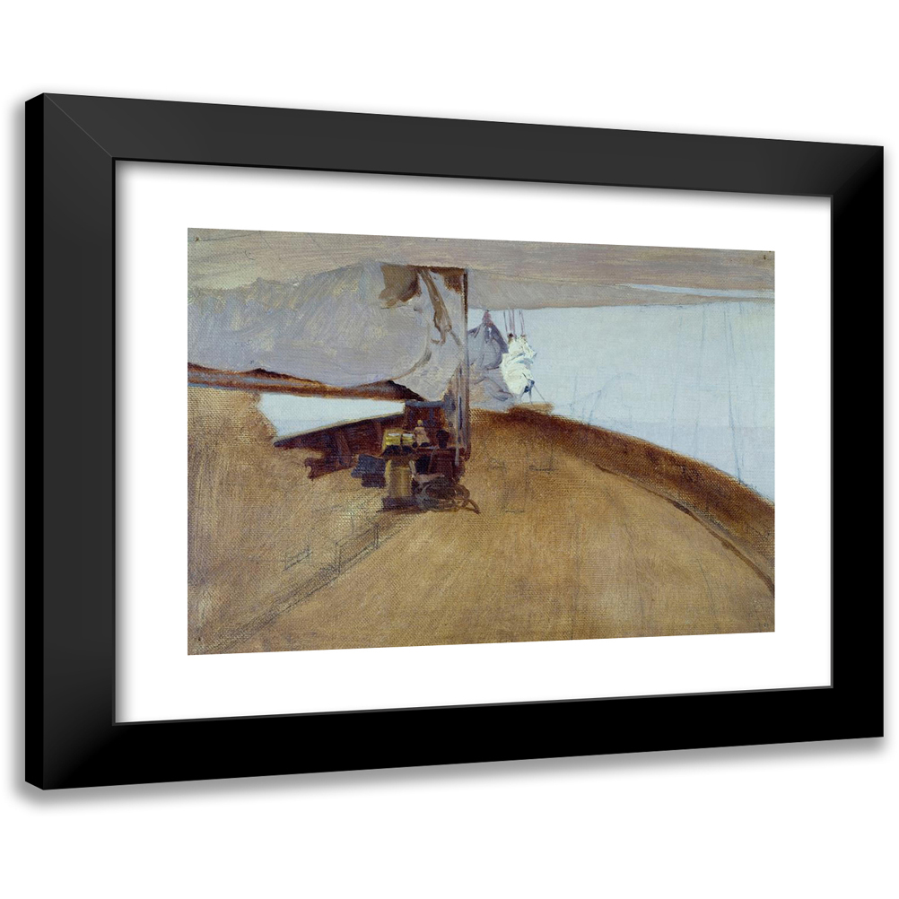 Henry Brokman 24x18 Black Modern Framed Museum Art Print Titled - Alda ...