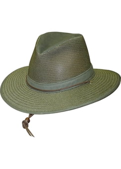 Solar Escape Outback Mens UV Protection UPF 50 Hat Khaki One Size ...