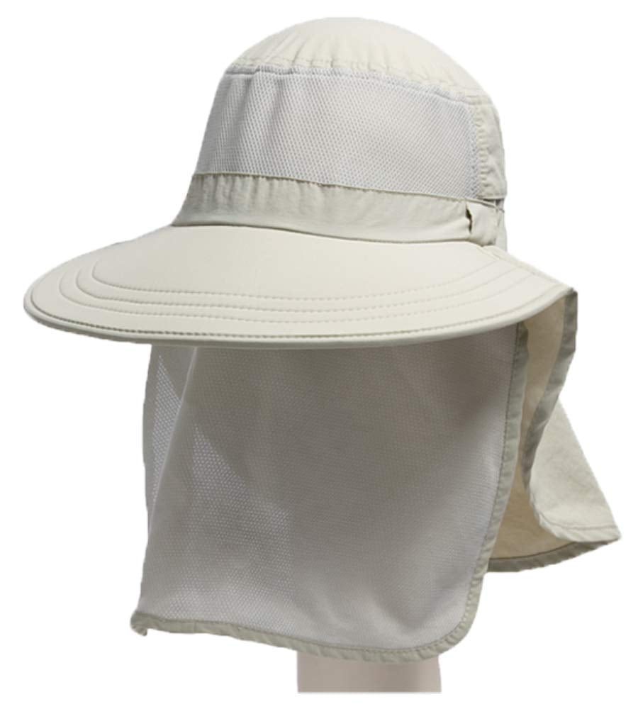 Henschel Small/Medium Natural Innsbruck Crushable Cotton w Mesh Crown ...