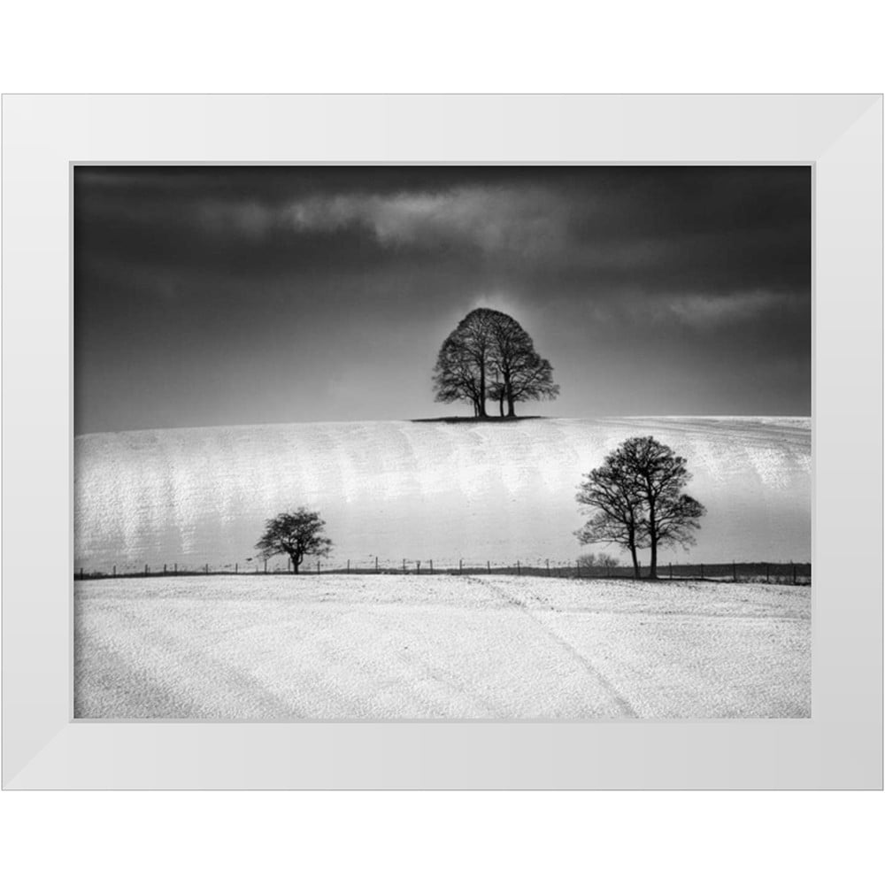 Henson, Martin 24x19 White Modern Wood Framed Museum Art Print Titled ...