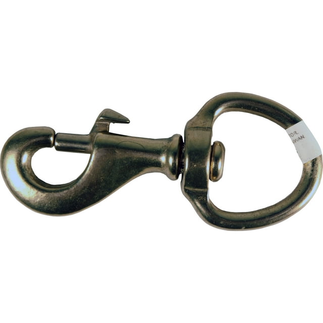 Henssgen Hardware Corp. P-Snap Round Eye Swivel Bolt- Brass 1 X 3 5/8 ...
