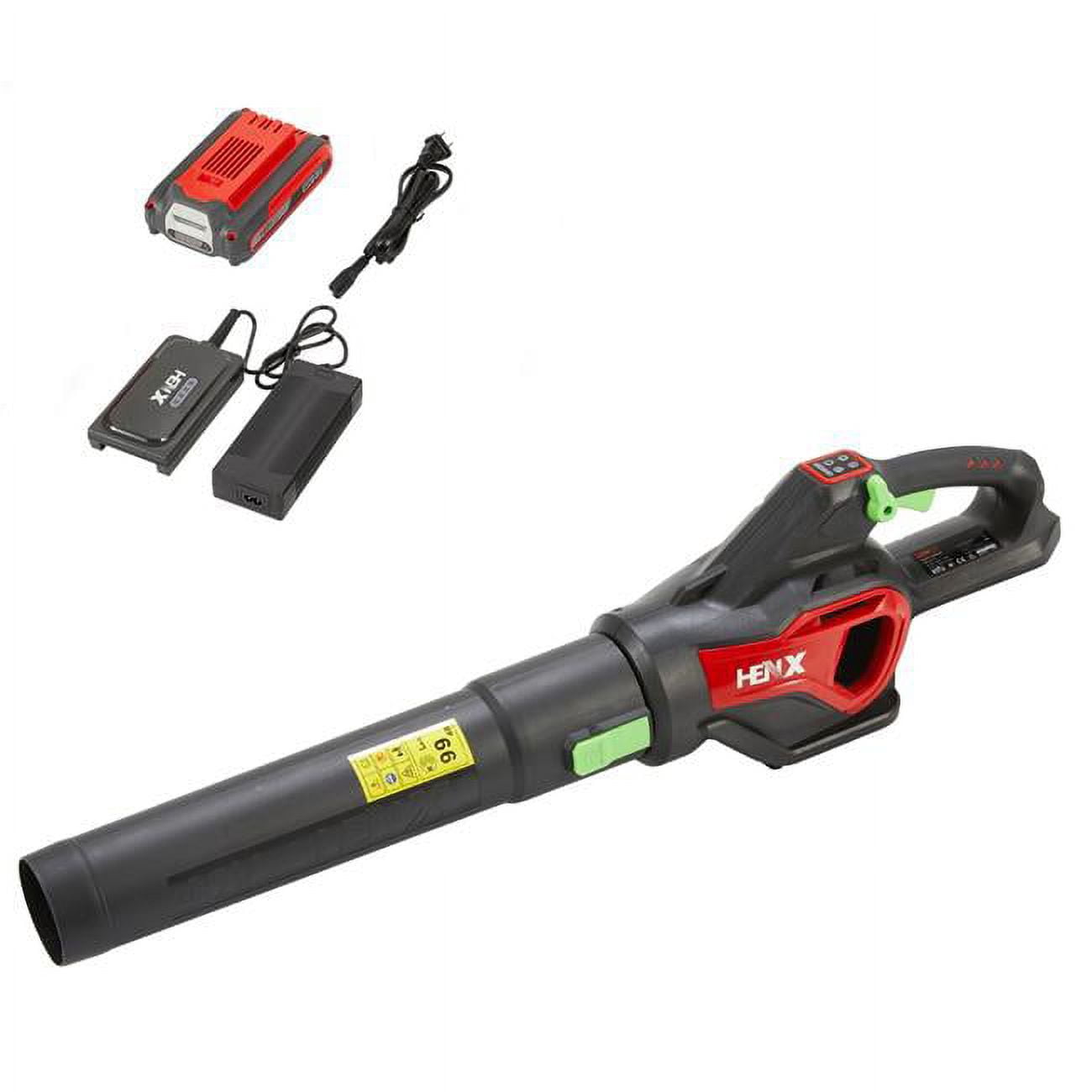 Henx 40V Cordless Leaf Blower w/ Charger & Battery - Walmart.com