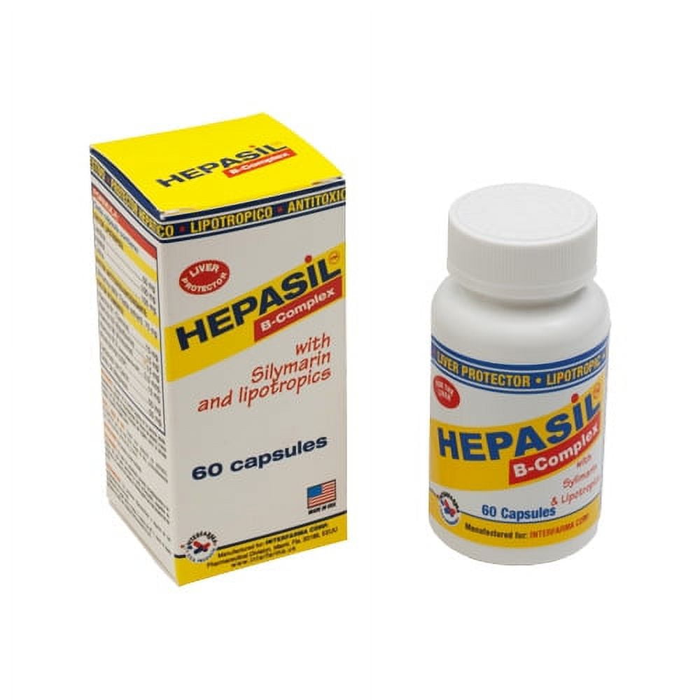 Hepasil B-Complex 60 Capsules - Walmart.com