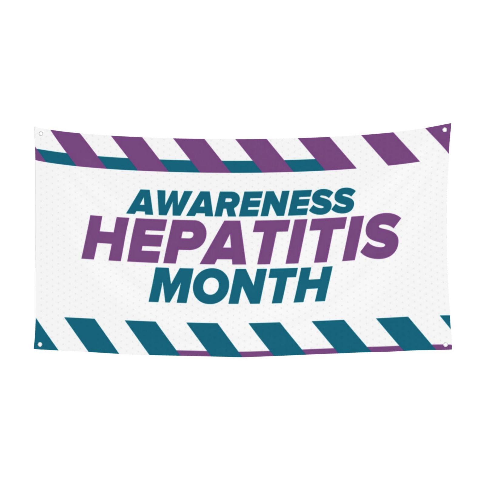 Hepatitis Awareness Month Banner Backdrop Large Banner Decorations Yard ...