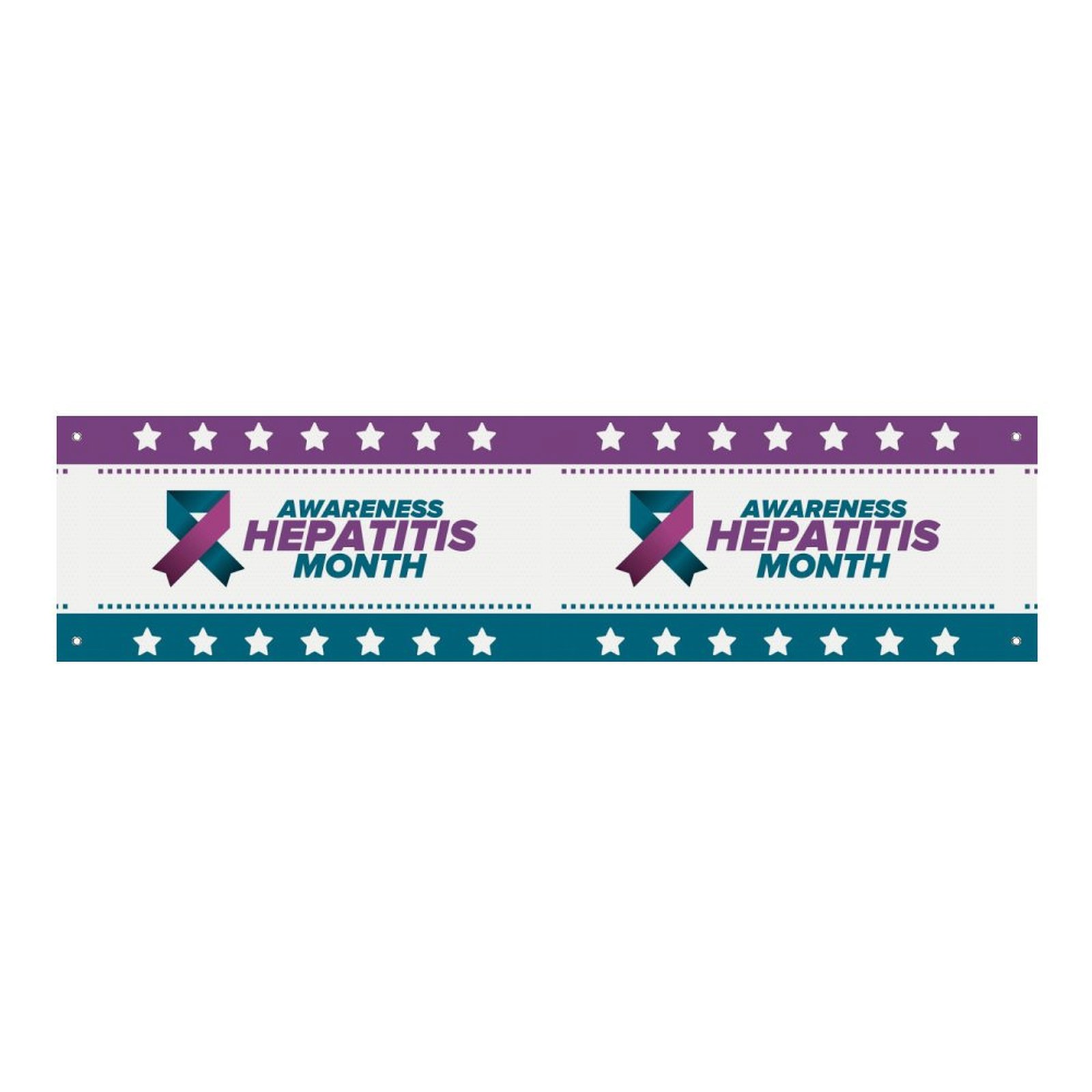 Hepatitis Awareness Month Banners Flag Hanging Backdrop Sign Wall ...