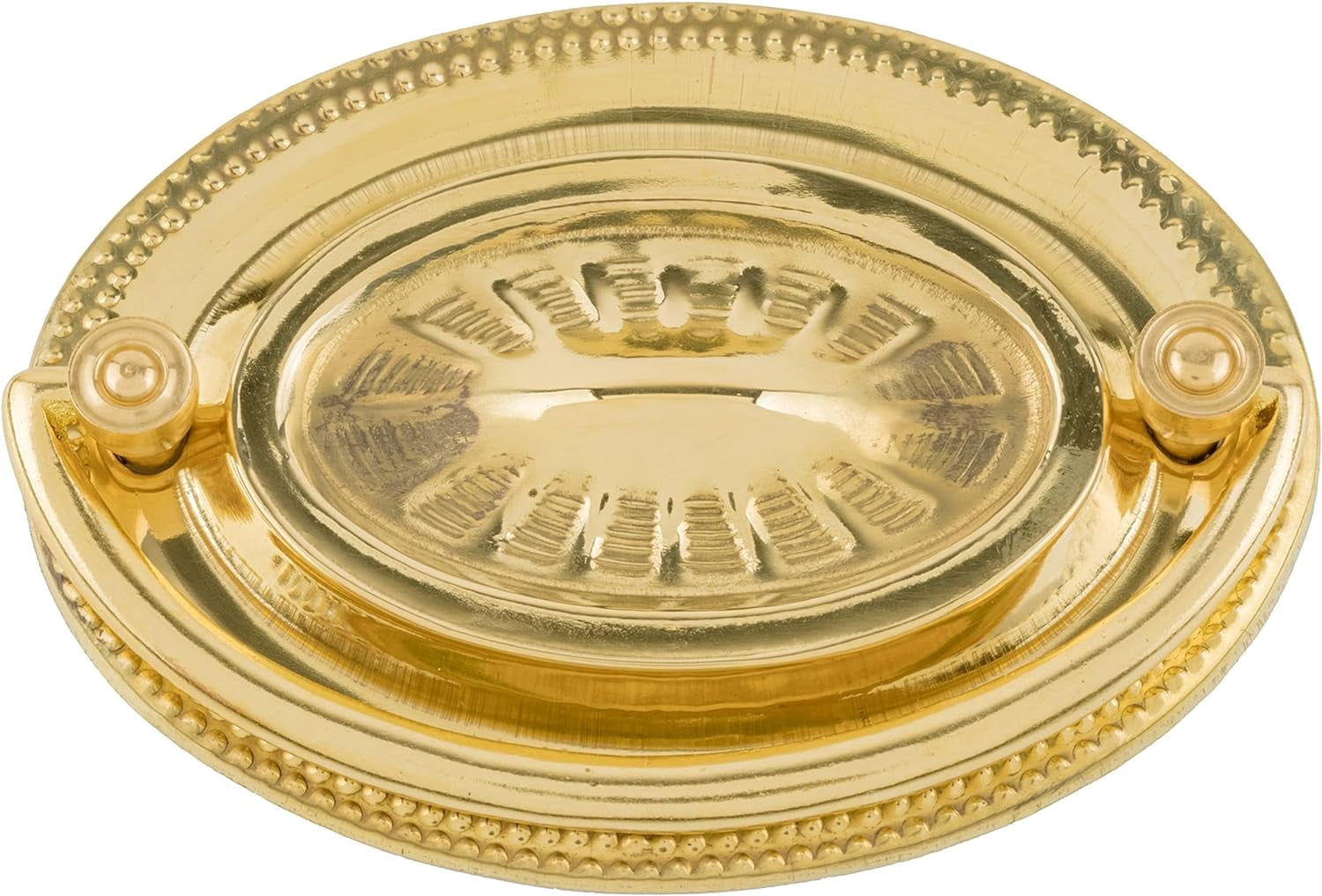 Hepplewhite Brass Drawer Bail Pull | Centers: 3" | Handle for Antique ...