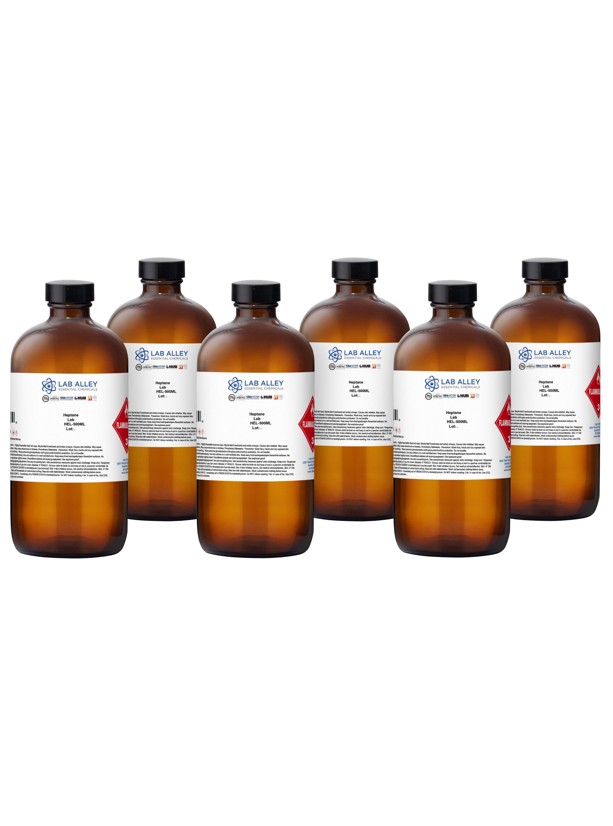 Heptane Lab Grade 500MLCS - Walmart.com