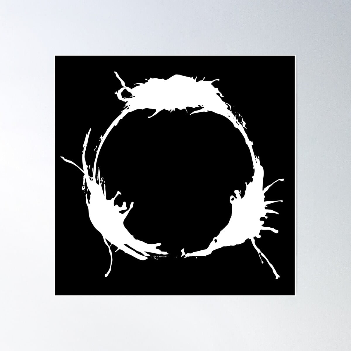 Heptapod B (Translation: "Time" [Nonlinear]) Inverted Poster Wall Art ...