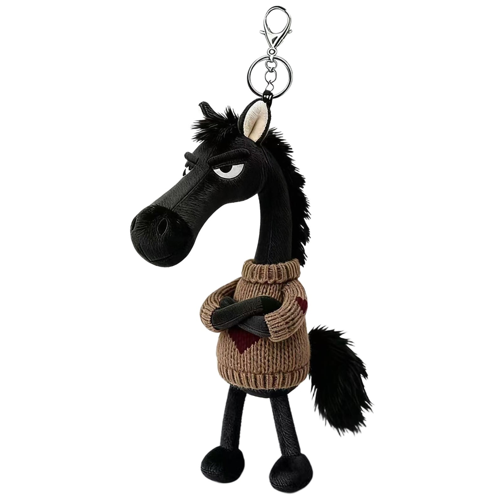 Heqing Boutique Clearance 2026 Year of Horse Mascot Keychain,High-Cold ...