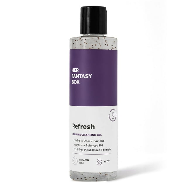Her Fantasy Box | Refresh pH Balancing Shower Gel Natural Feminine Hygiene Solution - Walmart.com