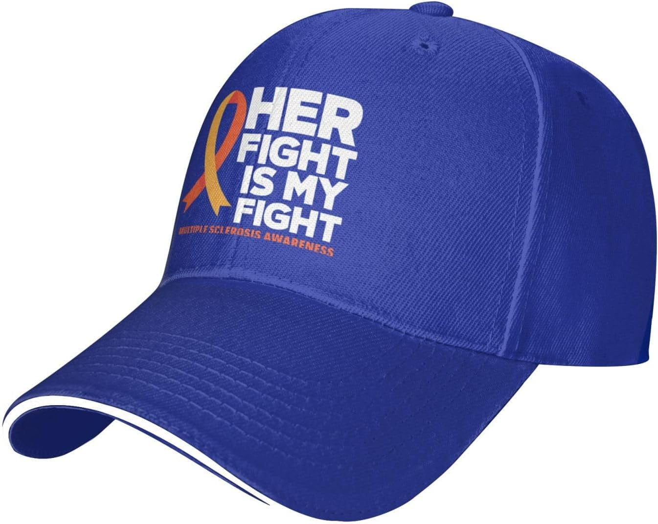 Her Fight is My Fight Multiple Sclerosis MS Awareness Men Womens ...