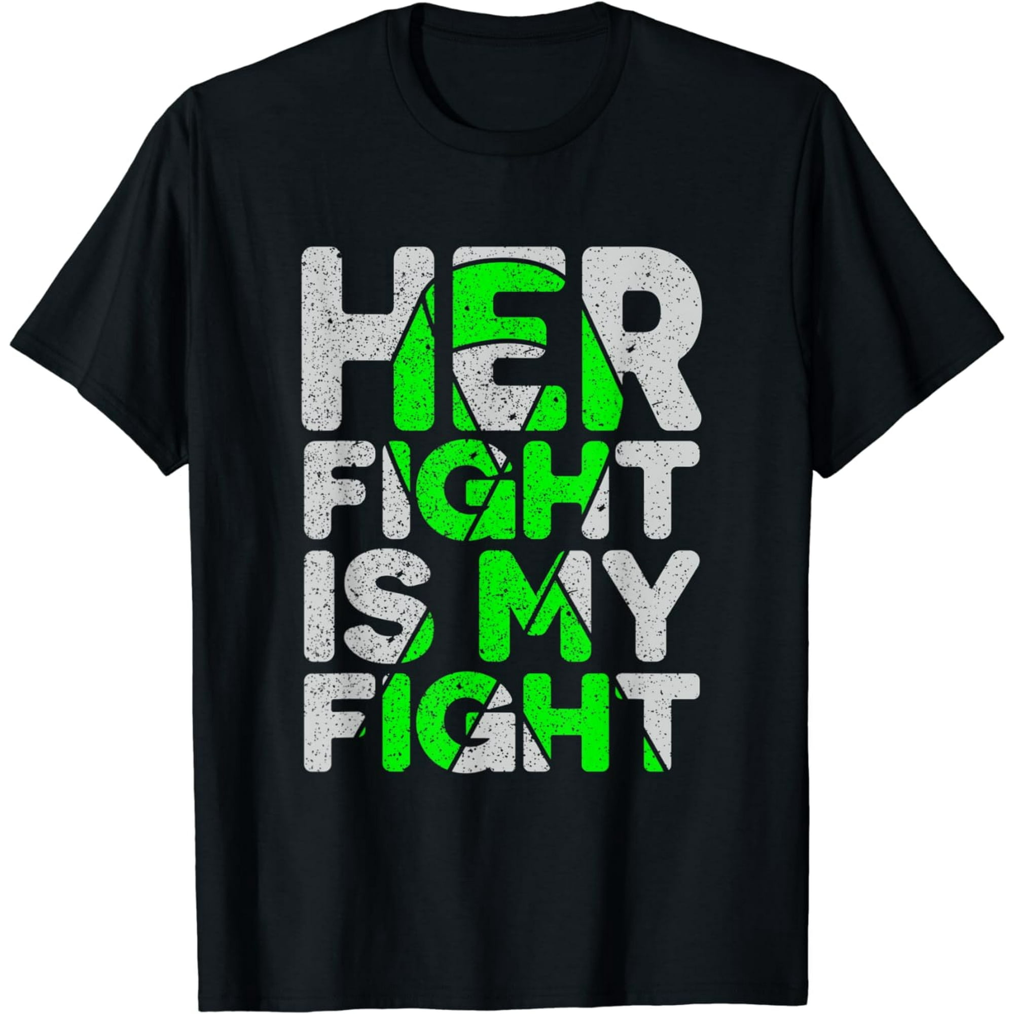 Her Fight is My Fight Non-Hodgkin's Lymphoma pure cotton T-Shirt ...