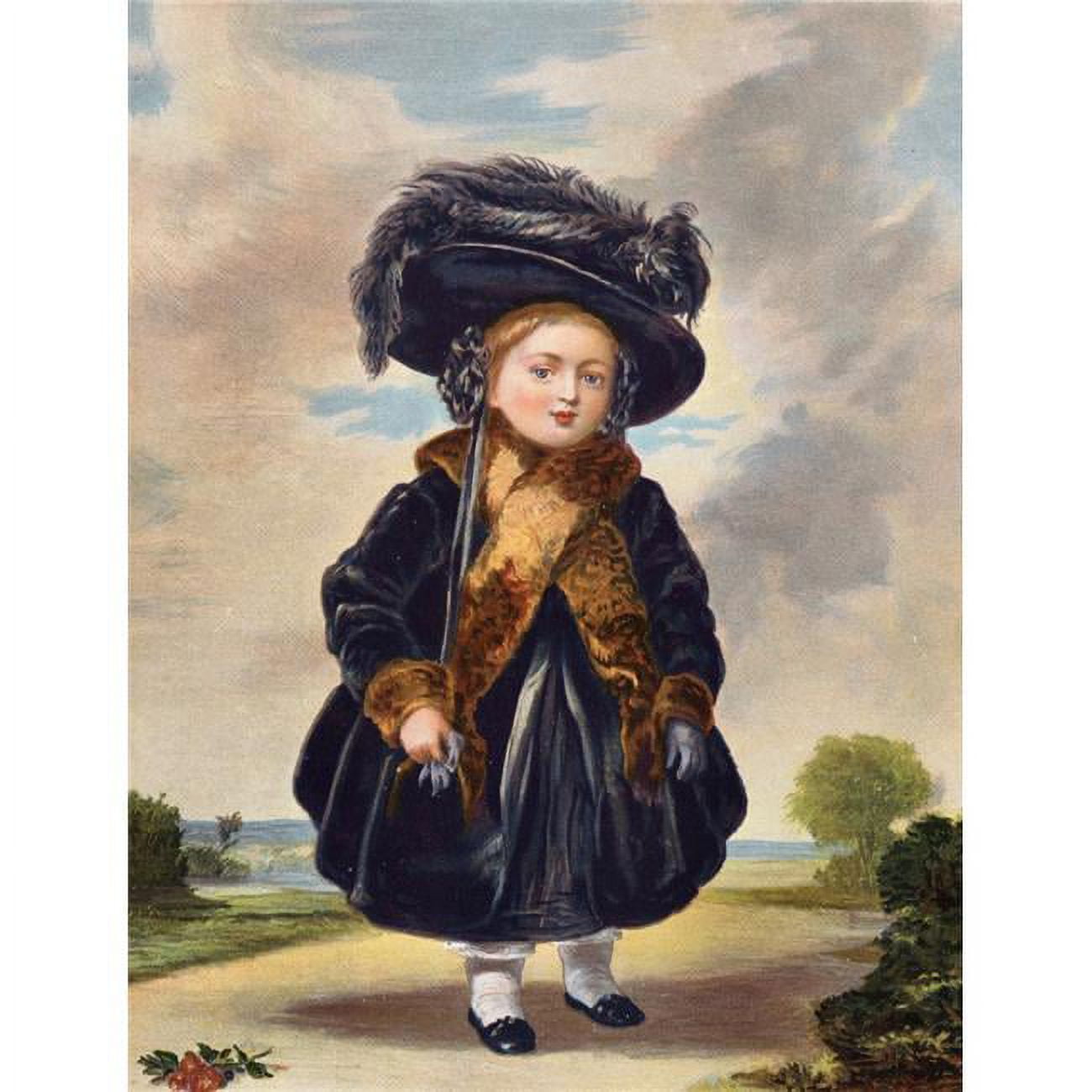 Her Majesty the Queen When Princess Victoria 1819-1901 Aged 4 Years by ...