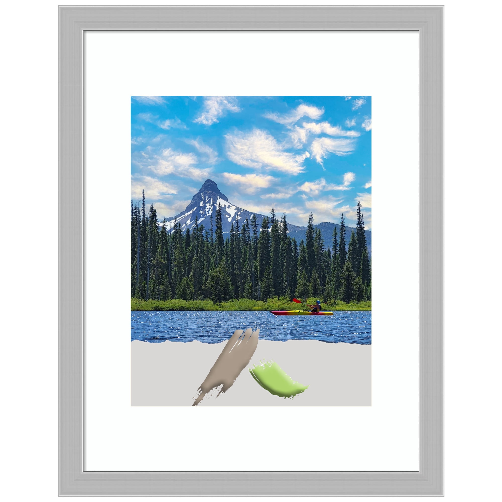 Hera Chrome Picture Frame, Photo Frame, Art Frame - Walmart.com