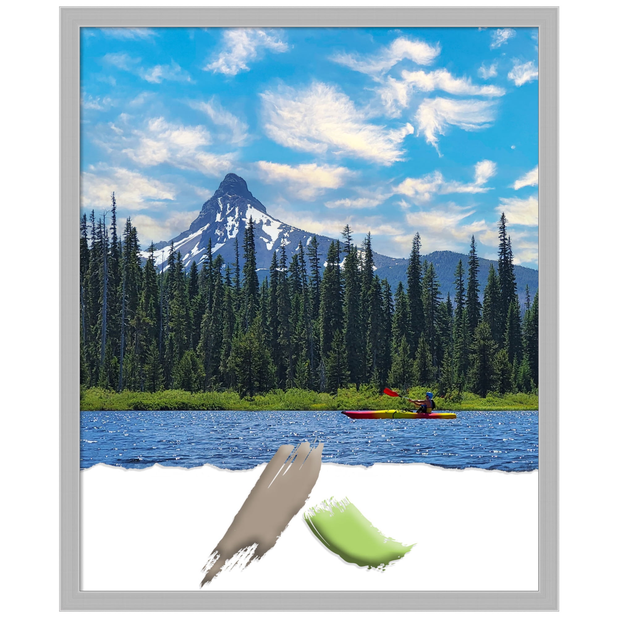 Hera Chrome Picture Frame, Photo Frame, Art Frame - Walmart.com