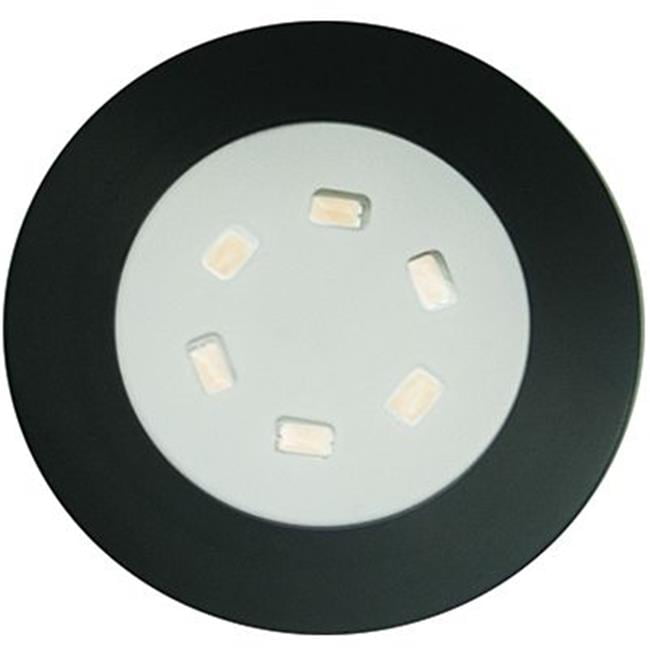 Hera Lighting HLR55LEDCW BL 3 watt Recessed Spotlite Cool 4100K, Black - Walmart.com