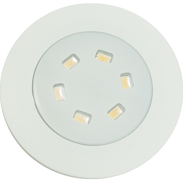 Hera R55 LED Recessed 3W Dimmable Spotlight Warm White - White ...
