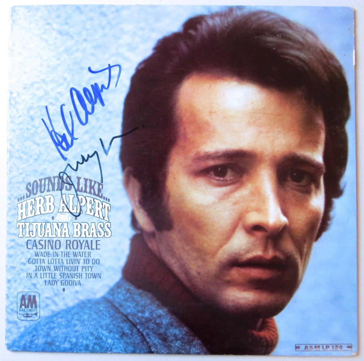 Herb Alpert Jerry Moss Signed Autographed Album Cover Tijuana Brass JSA ...