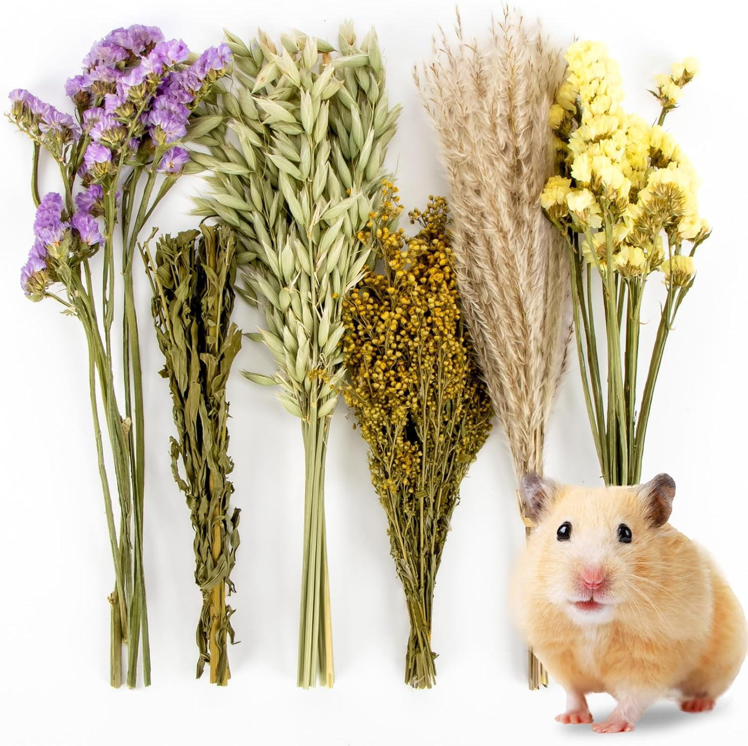 Herb Bedding Habitat Decor - Natural Flower Hamster Mate Herbs Sprays ...