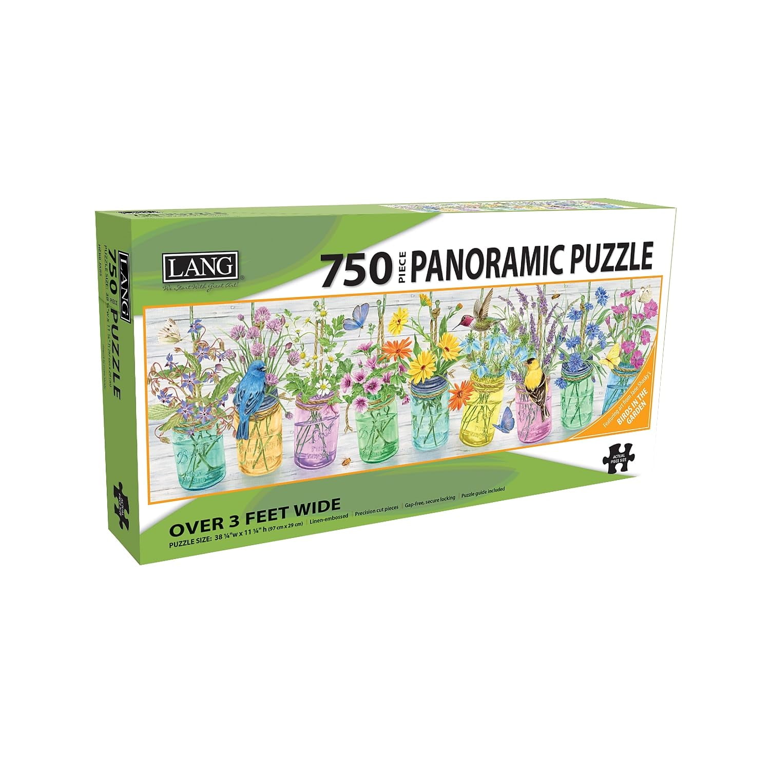 Herb Jars 750 Piece Panoramic Jigsaw Puzzle - Walmart.com