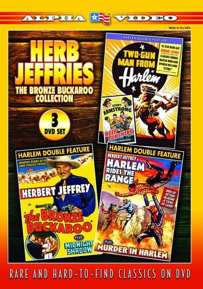 Herb Jeffries: The Bronze Buckaroo Collection (DVD), Alpha Video ...