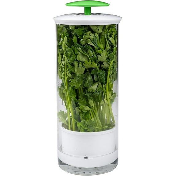 Herb Keeper Preserver, Storage Container with Breathable Hole,Keep ...