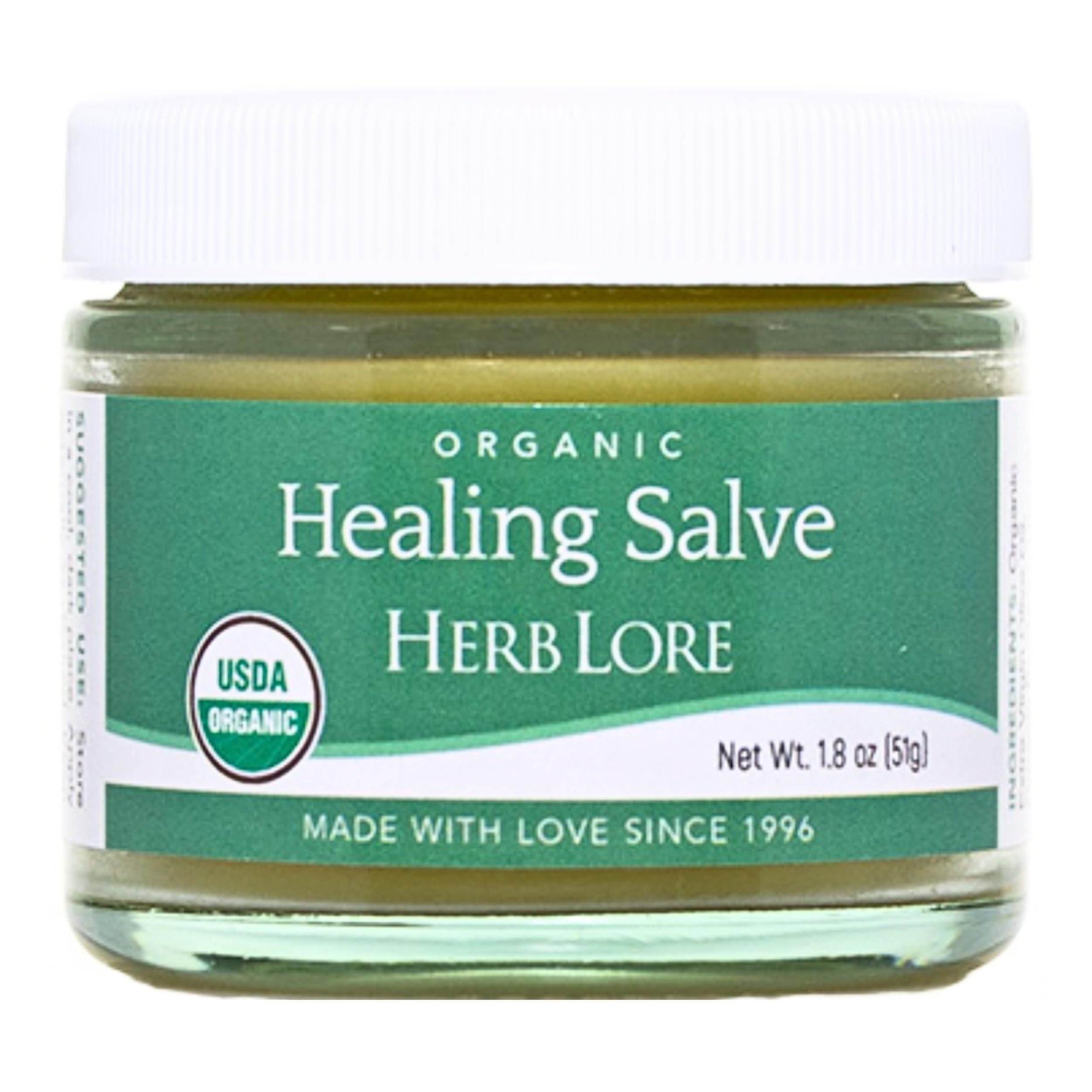 Herb Lore USDA Organic Healing Salve Ointment - Baby Diaper Rash Cream ...
