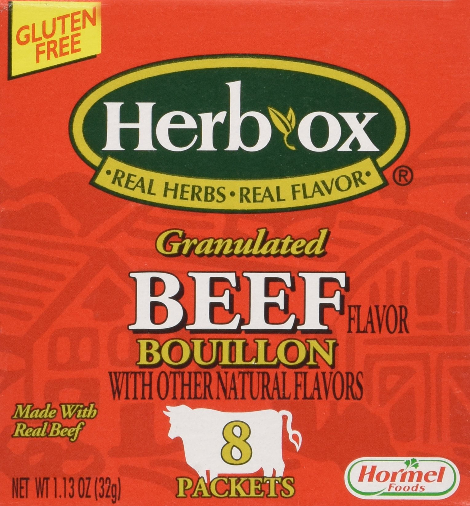 Herb-Ox Bouillon Packets Beef CCF19 Instant Broth & Seasoning 1.13 oz ...