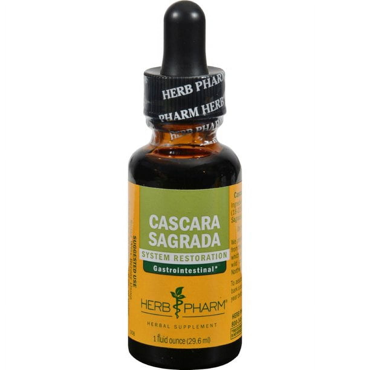 Herb Pharm Cascara Sagrada Extract 1 oz Liquid - Walmart.com