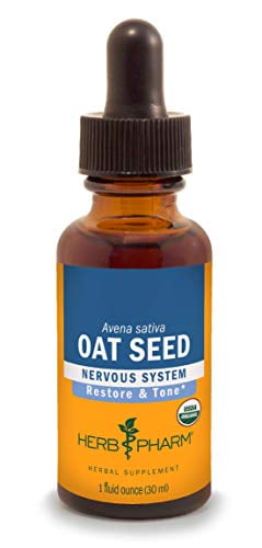 Herb Pharm Certified Organic Oat Seed Liquid Extract for Nervous System ...