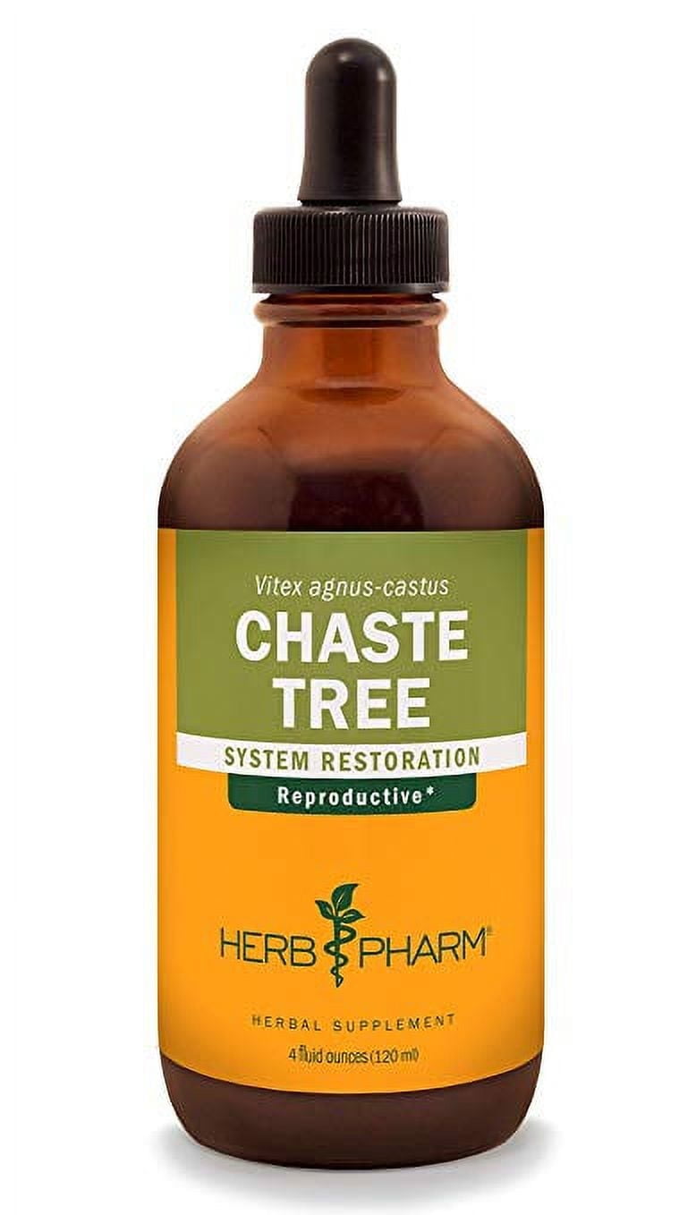 Herb Pharm Chaste Tree Liquid Extract for Female Reproductive System ...