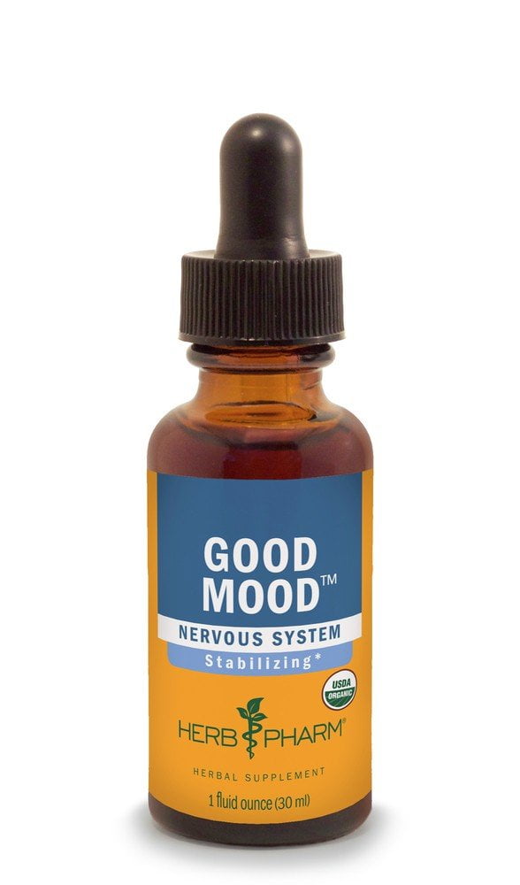 Herb Pharm Good Mood Tonic Compound Liquid Herbal Extract - 1Ounce ...