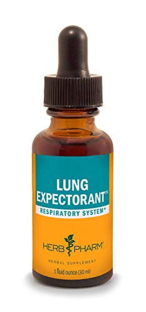 Herb Pharm Lung Expectorant Liquid Herbal Formula to Support ...
