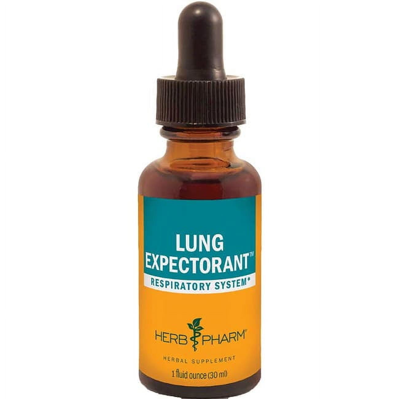 Herb Pharm Lung Expectorant, Respiratory Support, 1 fl oz, Liquid ...