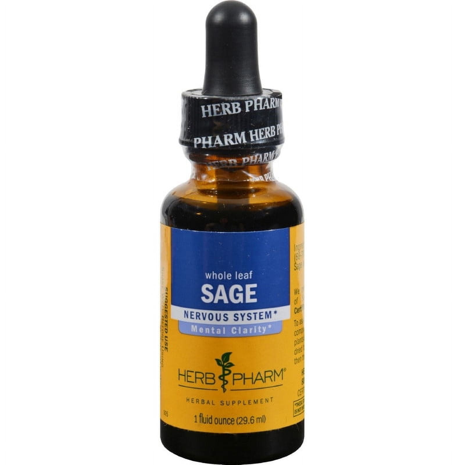 Herb Pharm Sage Extract 1 oz Liquid - Walmart.com