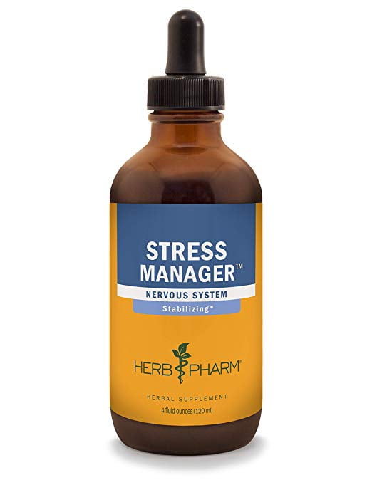 Herb Pharm Stress Manager Compound 4 oz Liquid - Walmart.com
