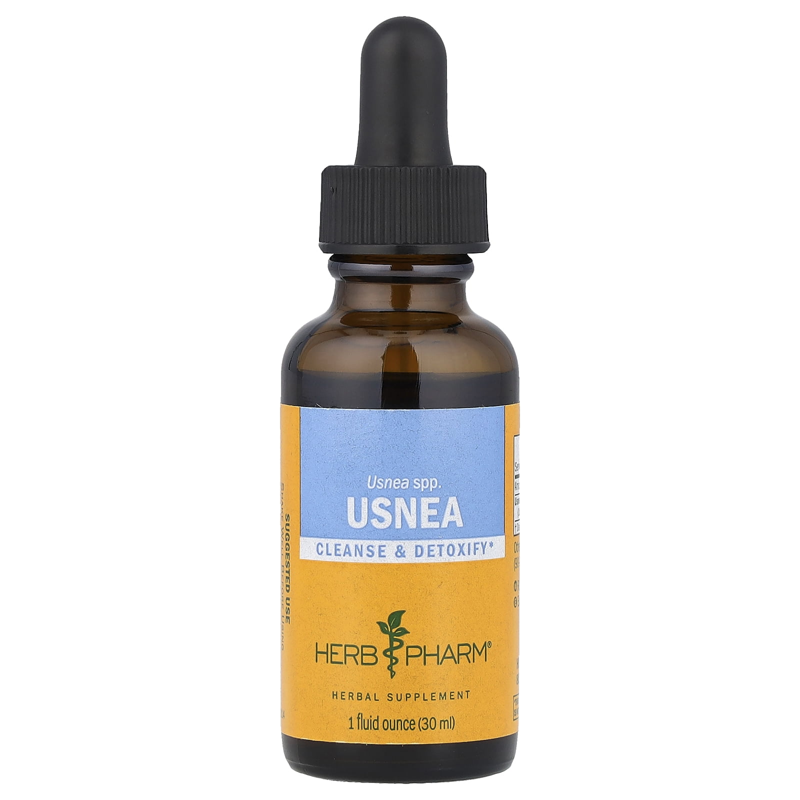 Herb Pharm Usnea Extract Tincture, Liquid, 1 fl oz - Gluten-Free, Non ...