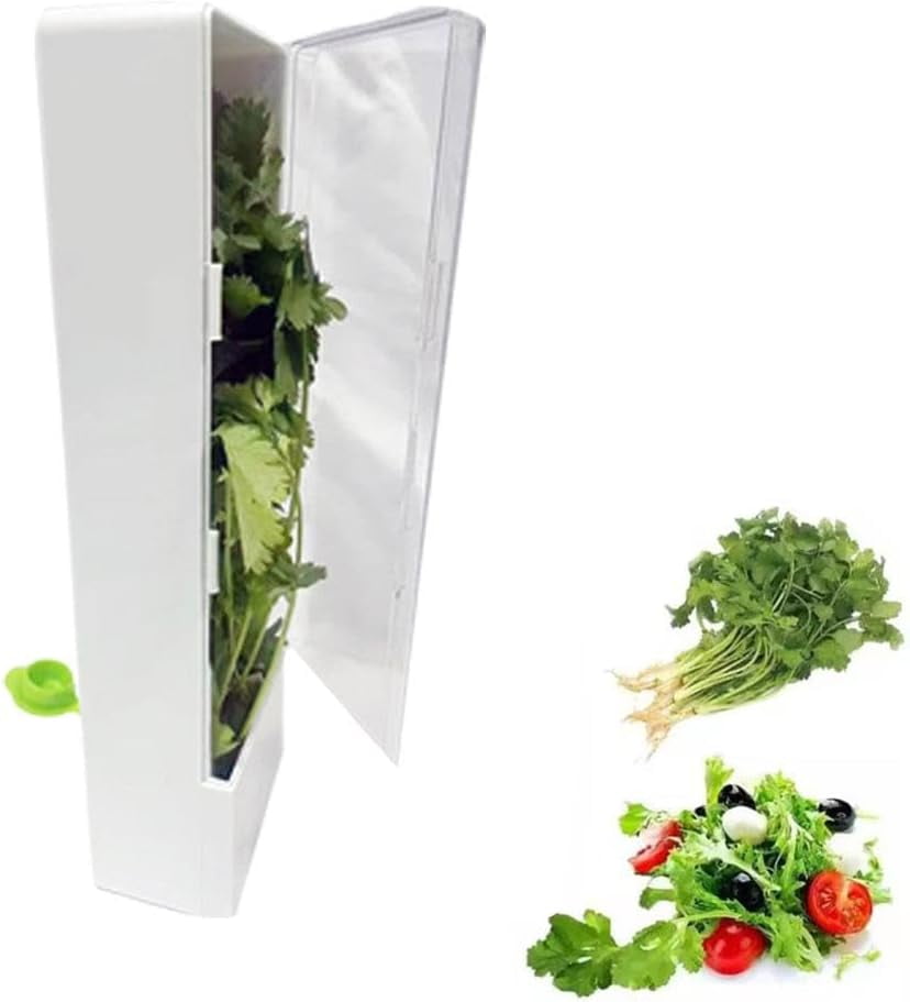 Herb Saver for Refrigerator Fresh Herb Keeper Cilantro Storage ...
