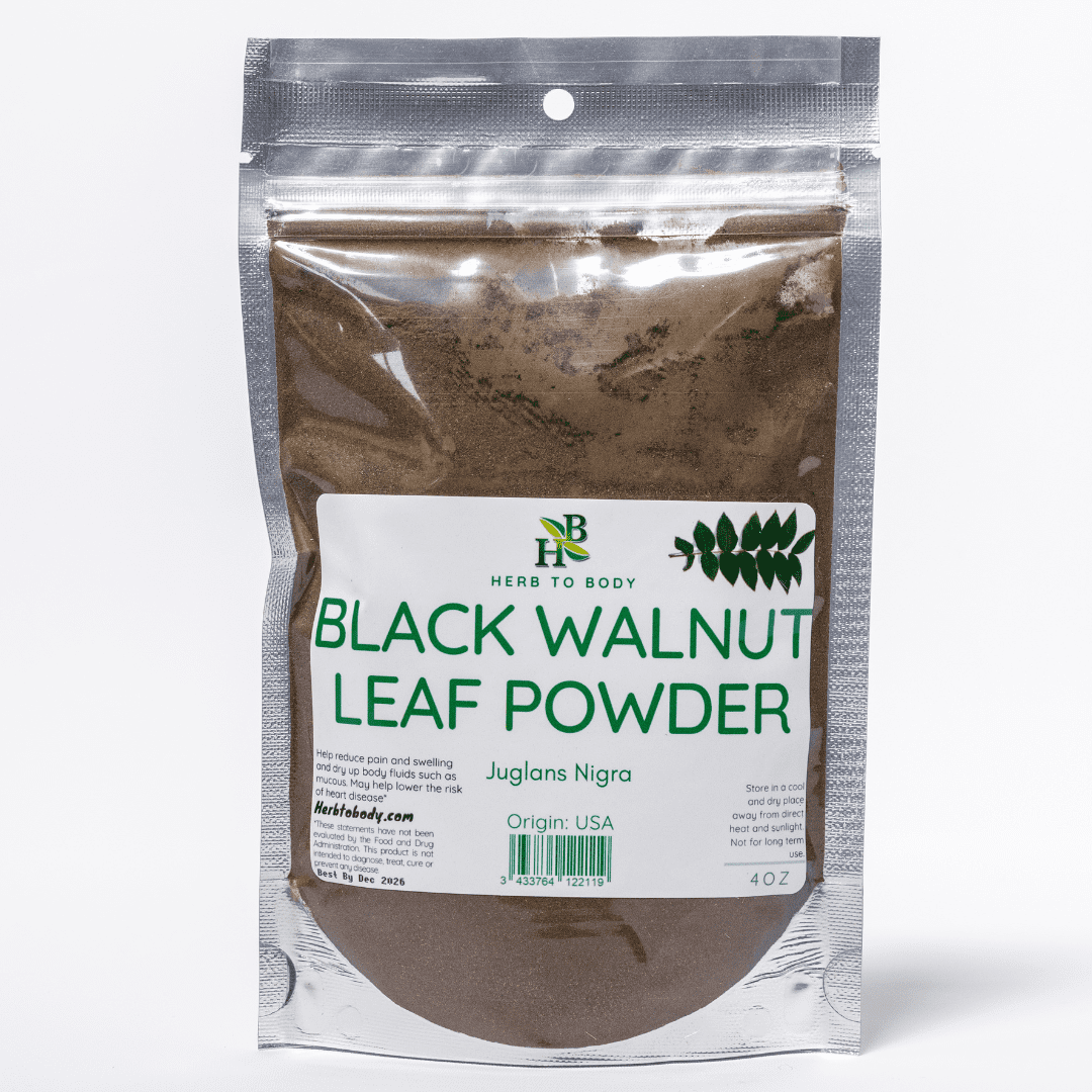 Herb To Body Black Walnut Leaf Powder | Juglans Nigra | Wildcrafted ...