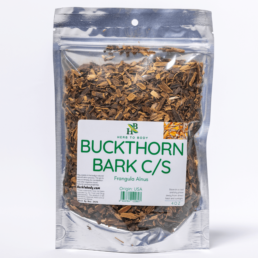 Herb To Body Buckthorn Bark C/S (Cut & Sifted) | Frangula Alnus ...