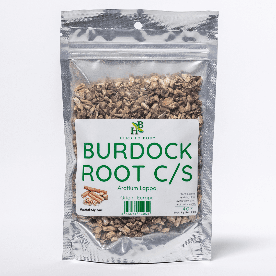 Herb To Body Burdock Root C/S (Cut & Sifted) | Arctium Lappa ...