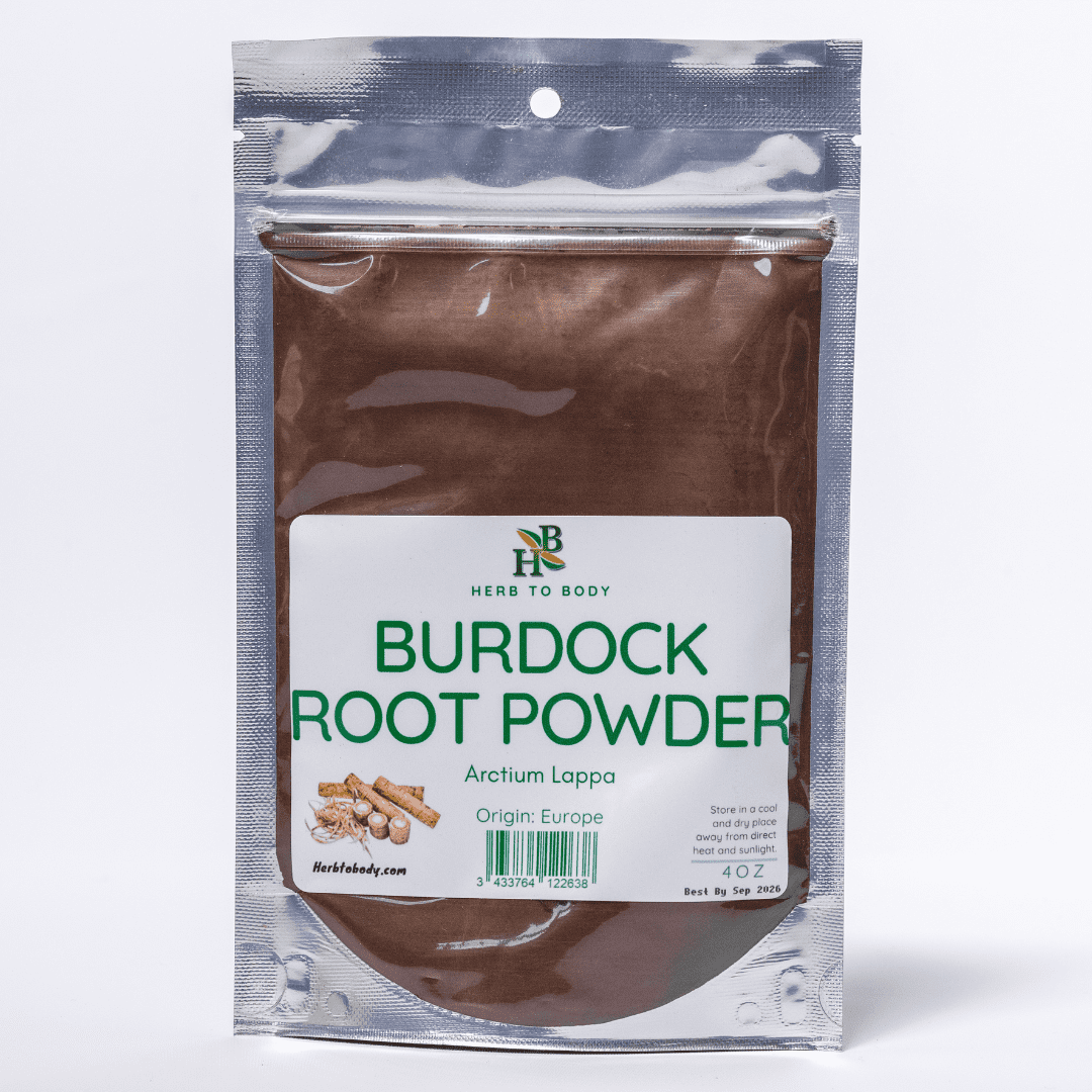 Herb To Body Burdock Root Powder | Arctium Lappa | Wildcrafted | 4oz ...
